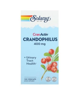 Solaray CranActin Crandophilus 400 mg - 120 VegCaps (200 mg per Capsule ...