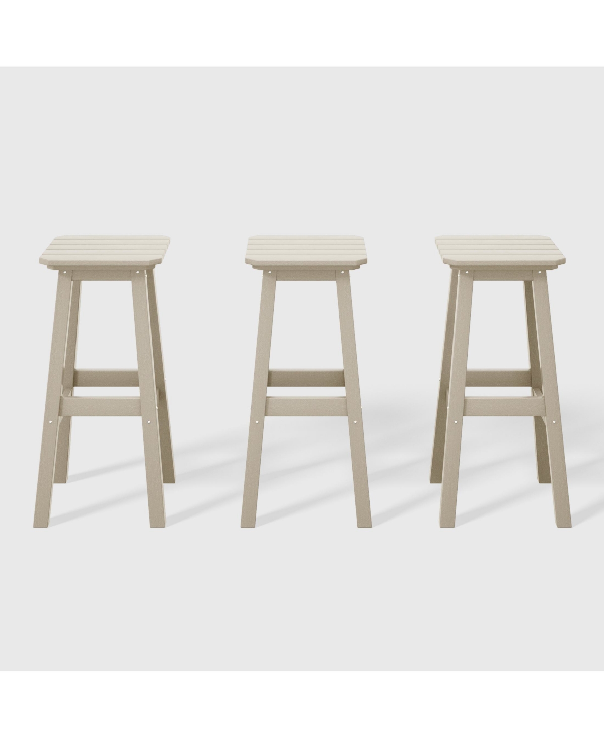 Click here for WestinTrends 29 Hdpe Outdoor Patio Square Bar Stoo... prices