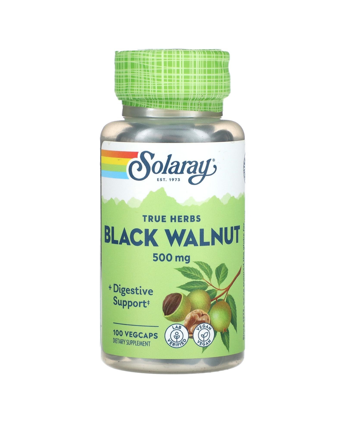 Click here for Solaray True Herbs Black Walnut 500 mg - 100 VegCa... prices