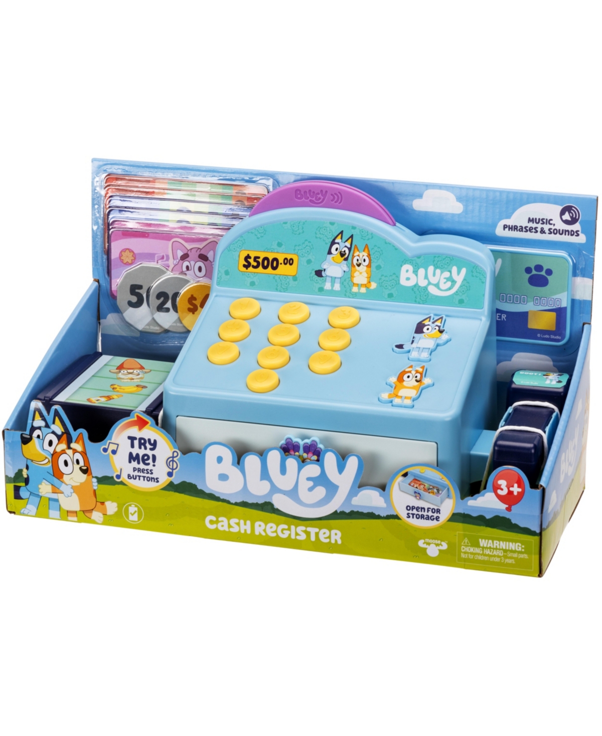 Bluey Babies' S11 Role Play Cash Register In Multi Color | ModeSens