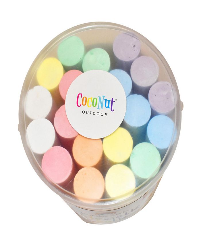 CocoNut Outdoor Rae Dunn Jumbo Sidewalk Chalk 2 Pack - Macy's