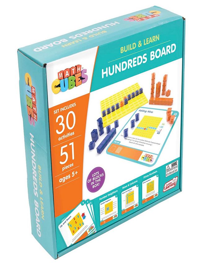 Junior Learning Mathcubes - Hundreds Board Activity Set - Macy's