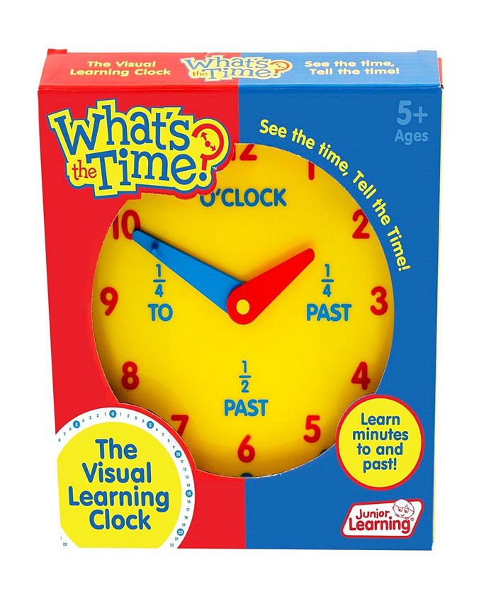 Junior Learning What's the Time Geared Learning Clock - Macy's