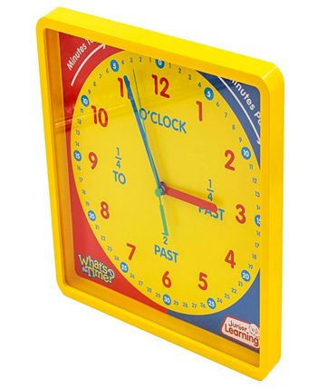 Junior Learning What's The Time Classroom Learning Clock - Macy's
