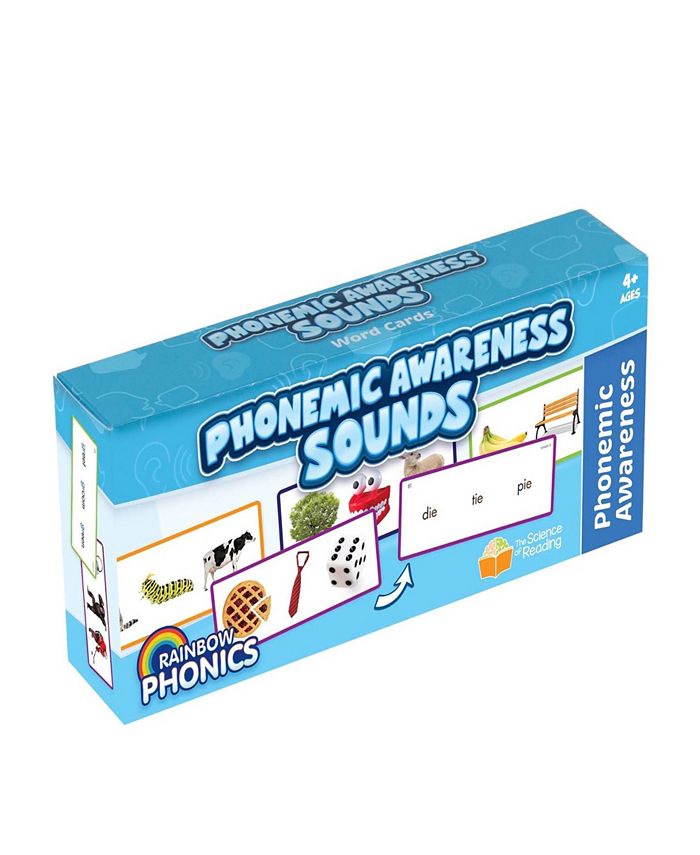 Junior Learning Rainbow Phonics - Phonemic Awareness Sounds Word Cards ...
