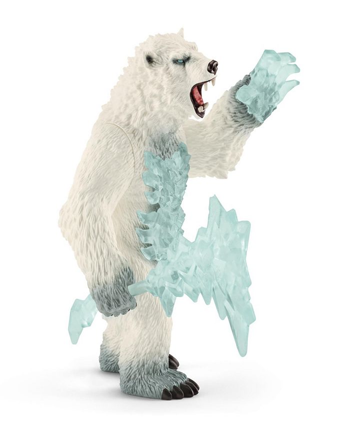 Schleich Eldrador Creatures Blizzard Bear With Weapon Action Figure ...