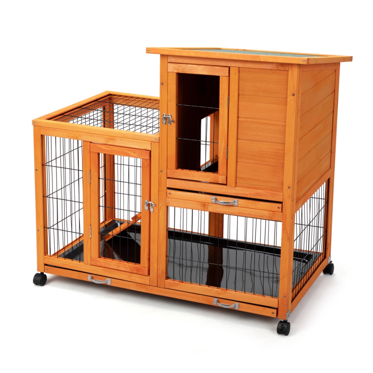 Click here for Simplie Fun Detachable Rabbit Hutch with Removable... prices