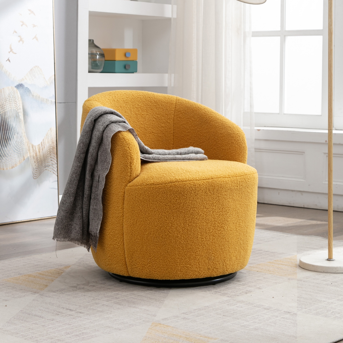 Click here for Streamdale Mid-Century Modern Accent Armchair - Ye... prices