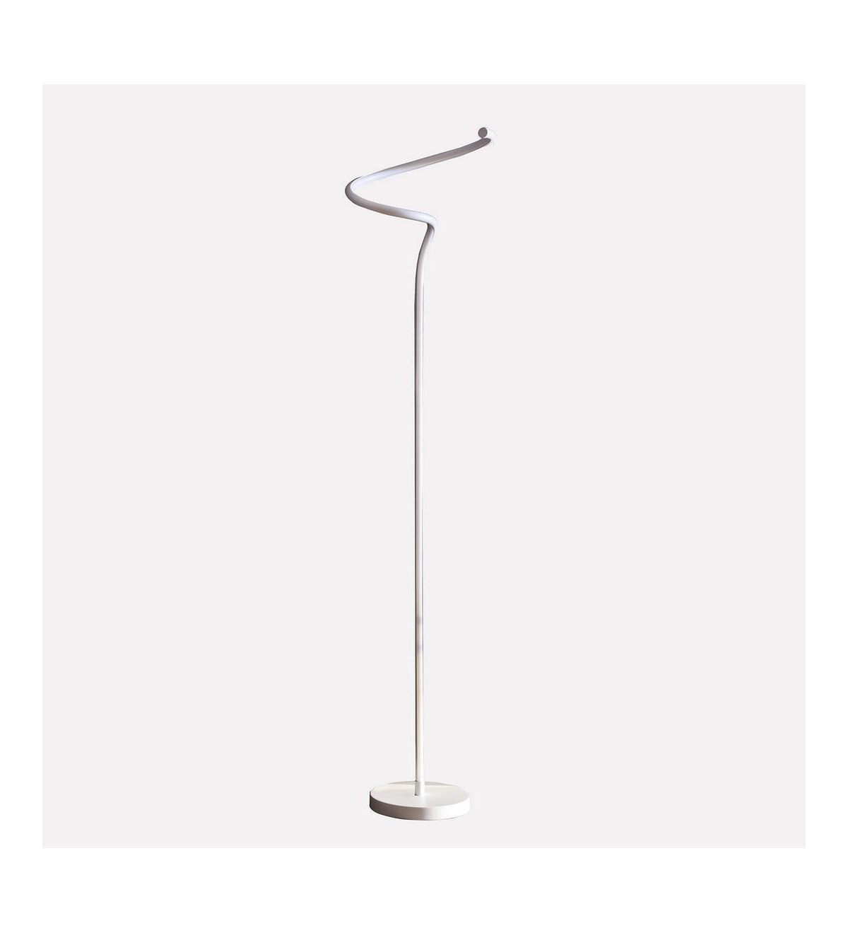 Click here for Streamdale Matte White Curvilinear Floor Lamp - Ma... prices