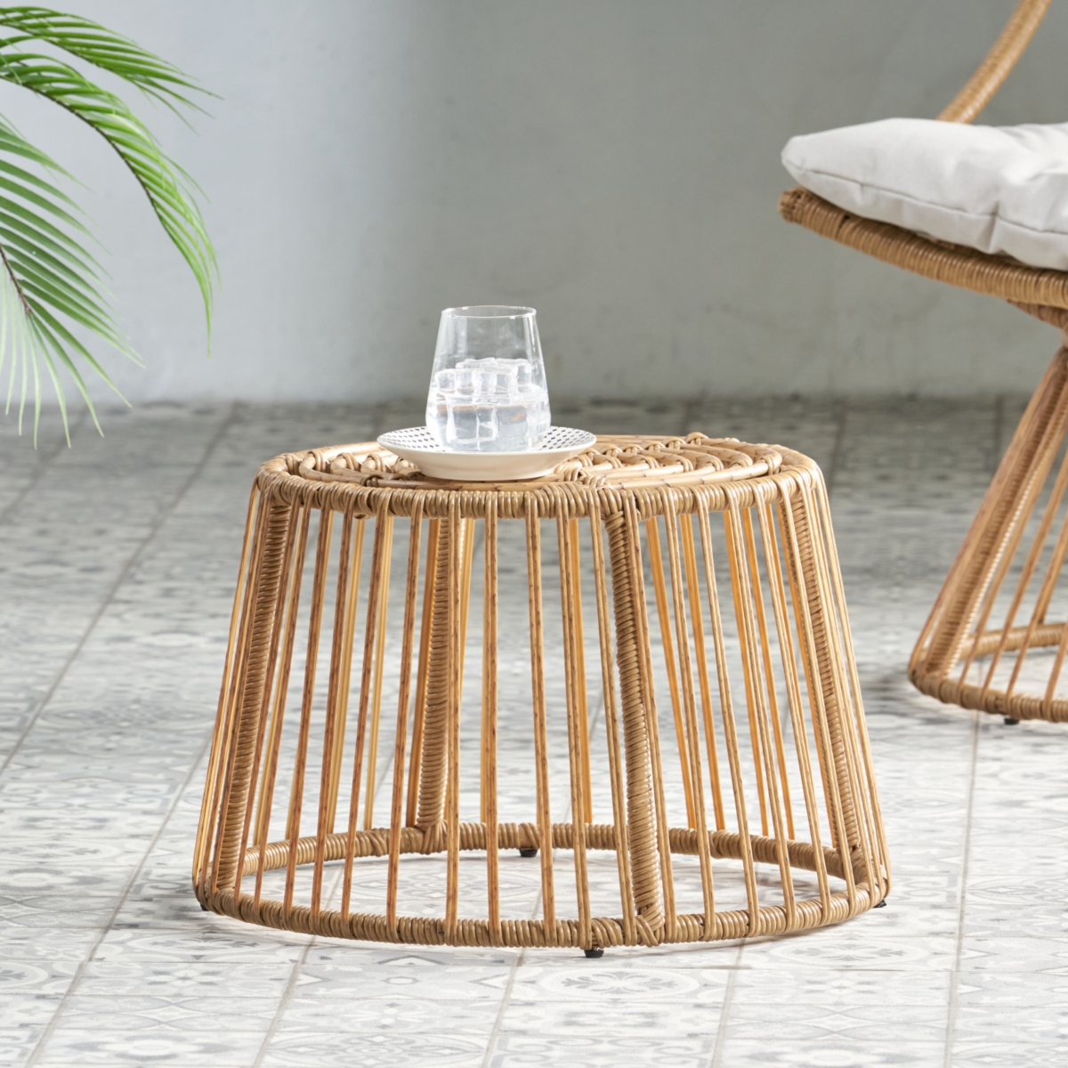 Click here for Streamdale Furniture Earthy Boho Wicker Rattan Cag... prices