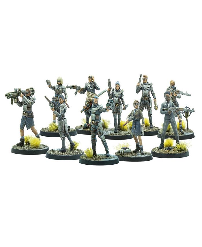 Modiphius Fallout Wasteland Warfare Raiders The Operators Figures - Macy's