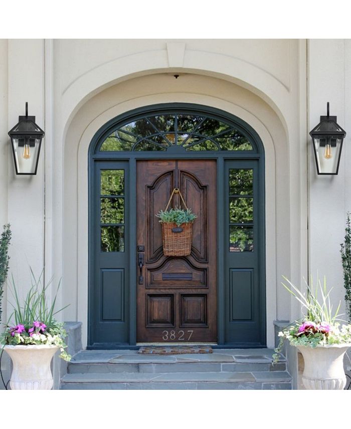 Simplie Fun Modern Outdoor Waterproof Wall Lamp(2pack) - Macy's