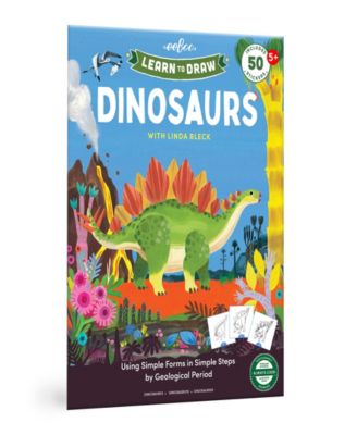 eeBoo Learn to Draw - Dinosaurs Drawing Guidebook - Macy's