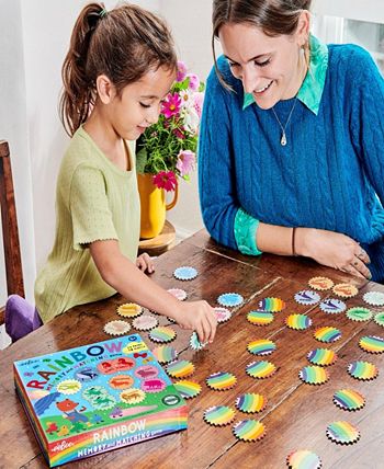 Eeboo Rainbow Memory Matching Game - Macy's