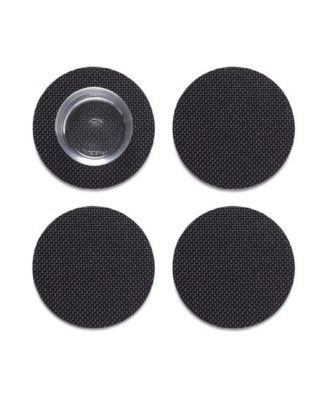 Chilewich Mini Basketweave Round Coasters, Set of 4 - Macy's