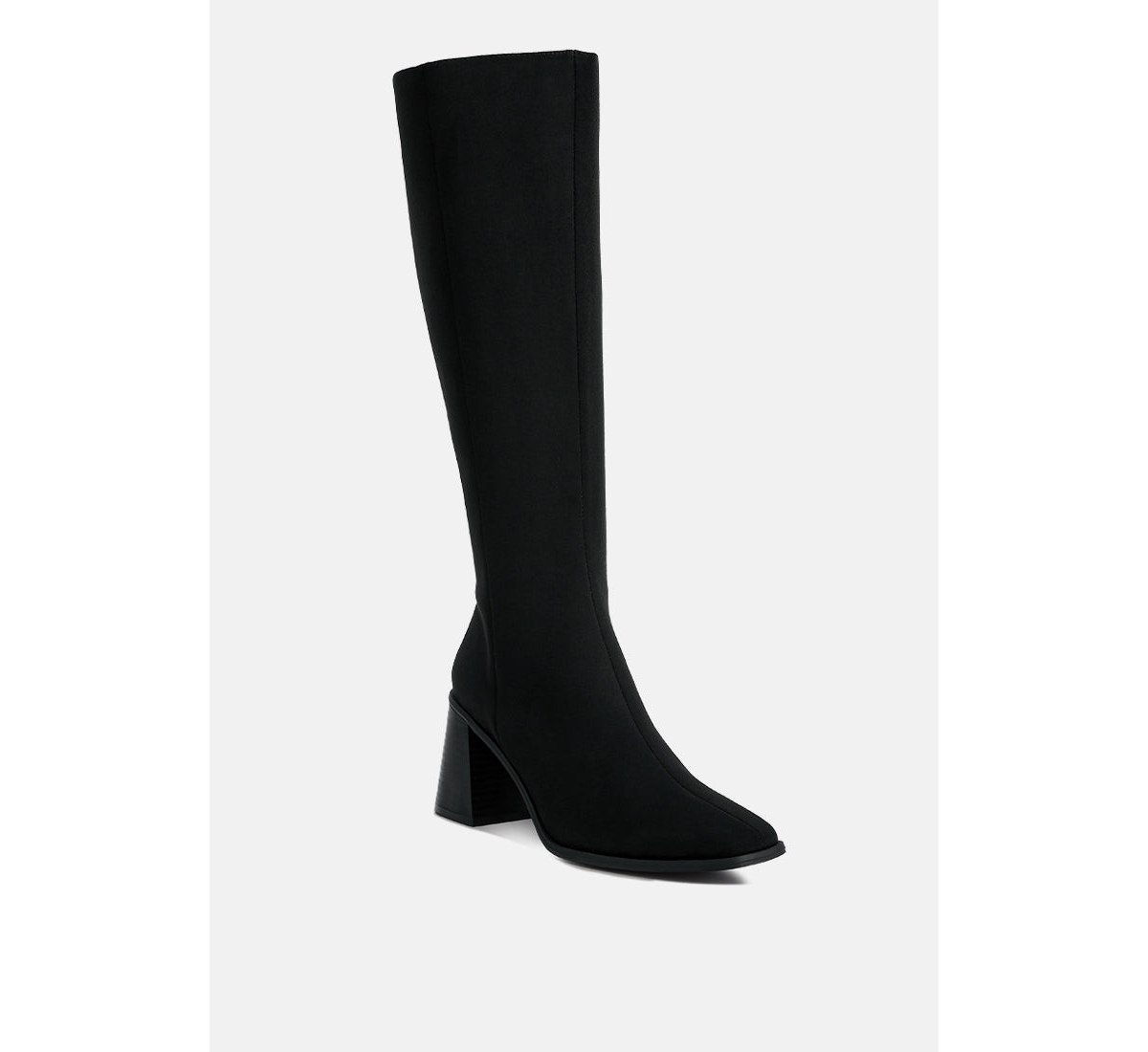Click here for paytin faux leather block heel calf length boots -... prices