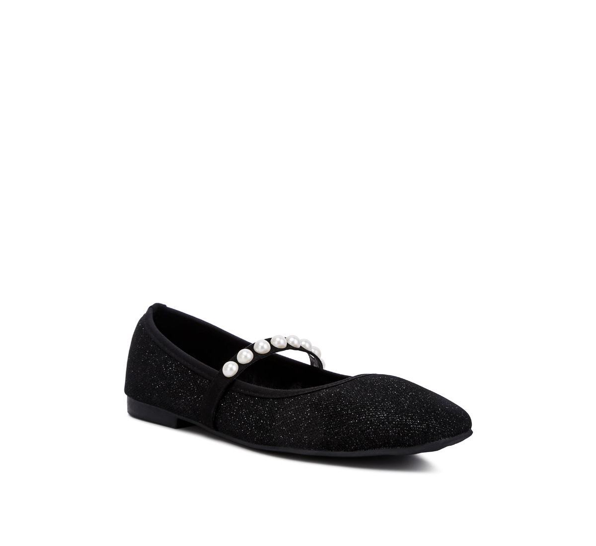 Click here for sassie pearl embellished ballerina flats - Black prices