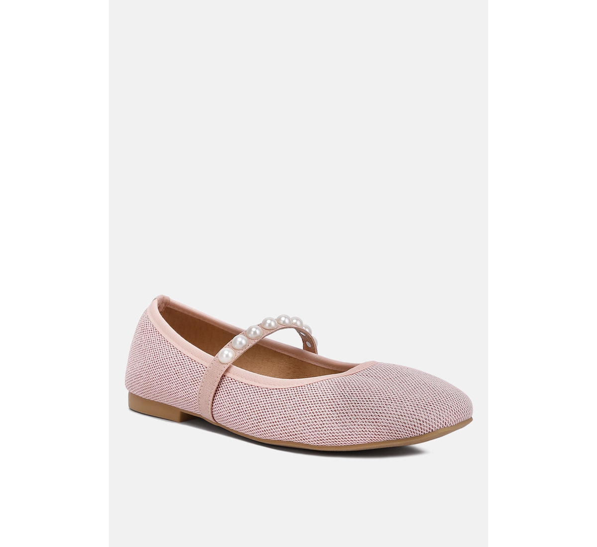 Click here for sassie pearl embellished ballerina flats - Pink prices