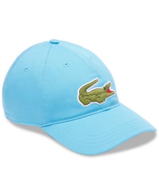 Lacoste Men's Adjustable Croc Logo Cotton Twill Baseball Cap - Macy's