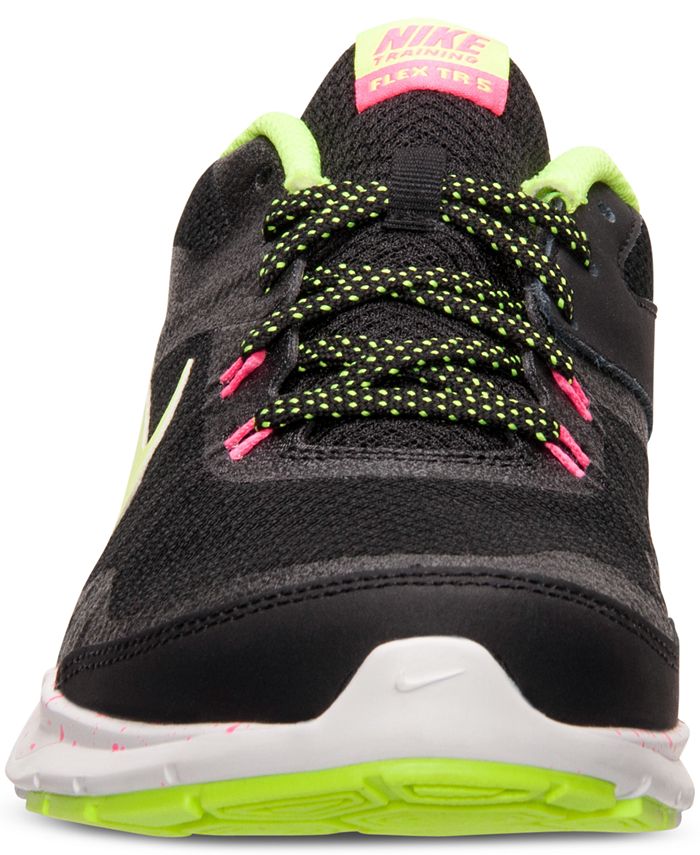 Nike Women's Flex Trainer 5 Training Sneakers from Finish Line - Macy's