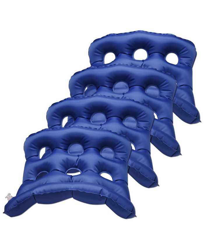 Yescom 4 Pack Air Inflatable Seat Cushion Seat Pad for Wheelchair Home ...