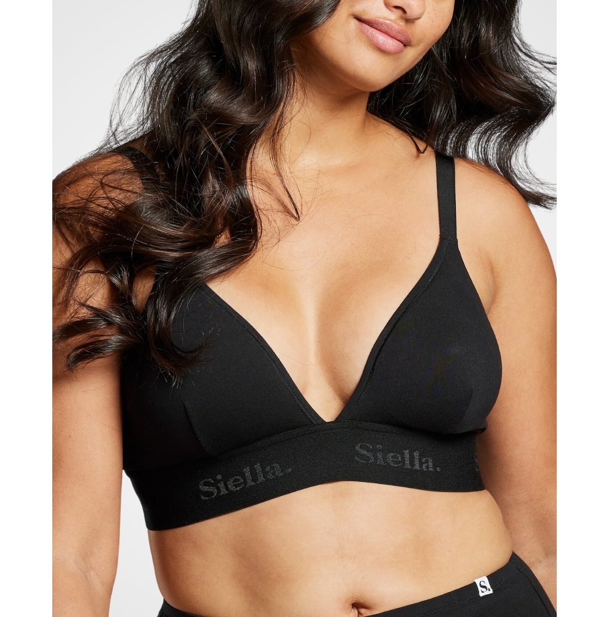 Click here for Siella Womens Organic Cotton Triangle Padded Bra -... prices