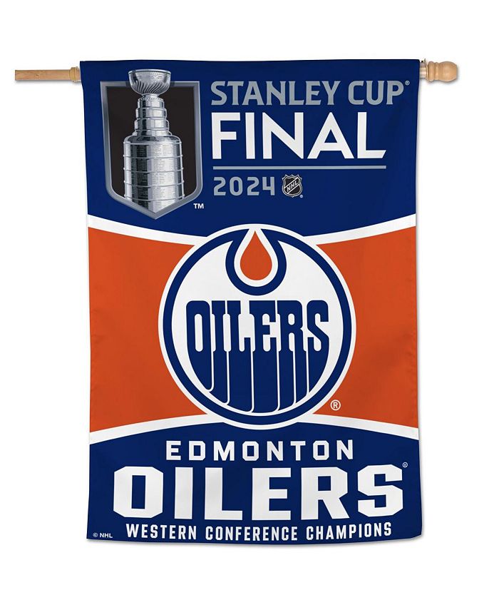 Wincraft Edmonton Oilers 2024 Western Conference Champions 28" x 40 ...