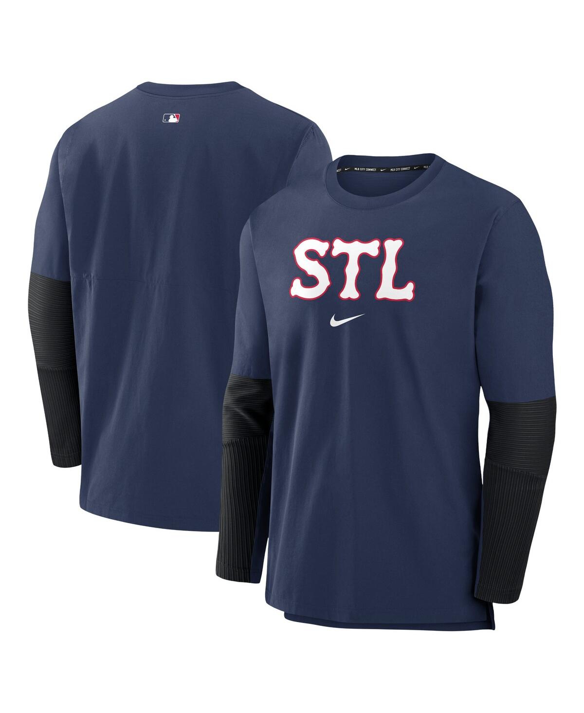 Click here for Nike Mens Navy St. Louis Cardinals 2024 City Conne... prices