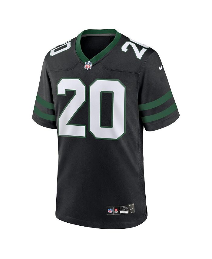 Fanatics Nike Men's Breece Hall Legacy Black New York Jets Alternate ...