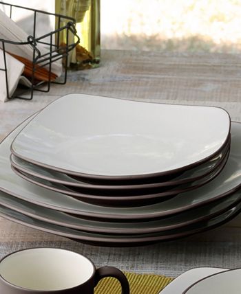 Noritake Colorwave Square Salad Plates, Set of 4 - Macy's