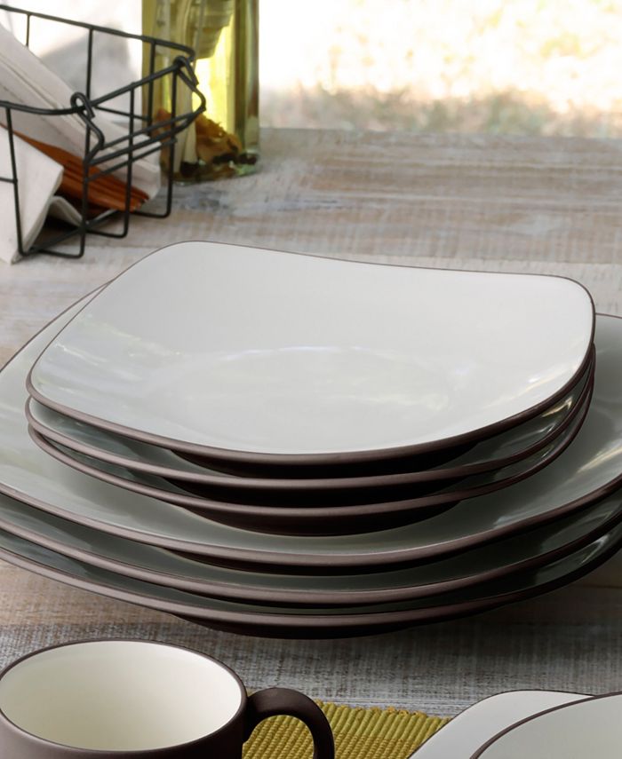 Noritake Colorwave Square Salad Plates, Set of 4 - Macy's
