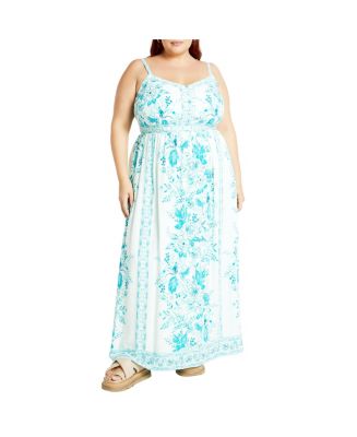 CITY CHIC Plus Size Pretty Thing Maxi Dress - Macy's