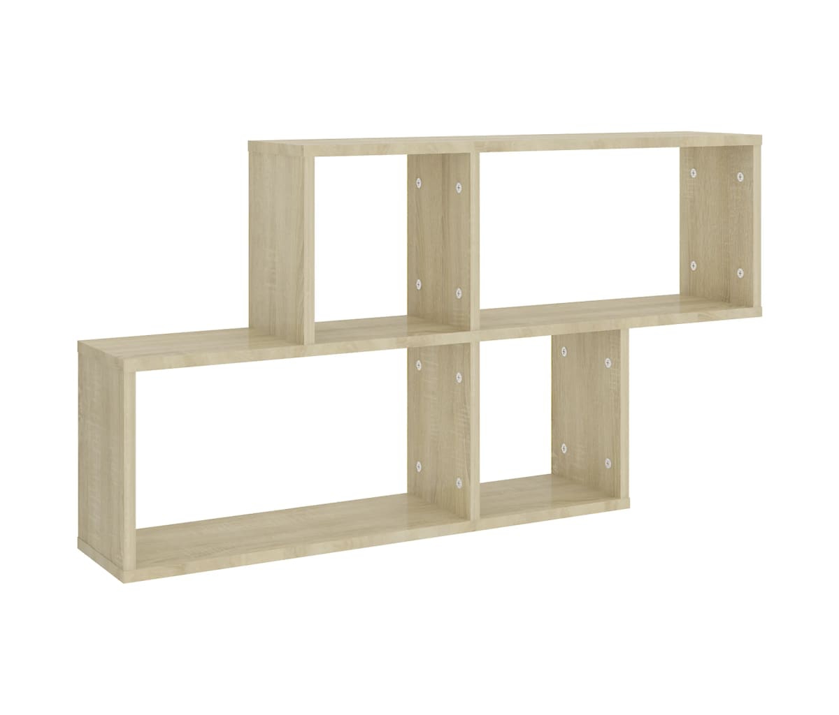Click here for vidaXL Wall Shelf Sonoma Oak 39.4x7.1x20.9 Enginee... prices