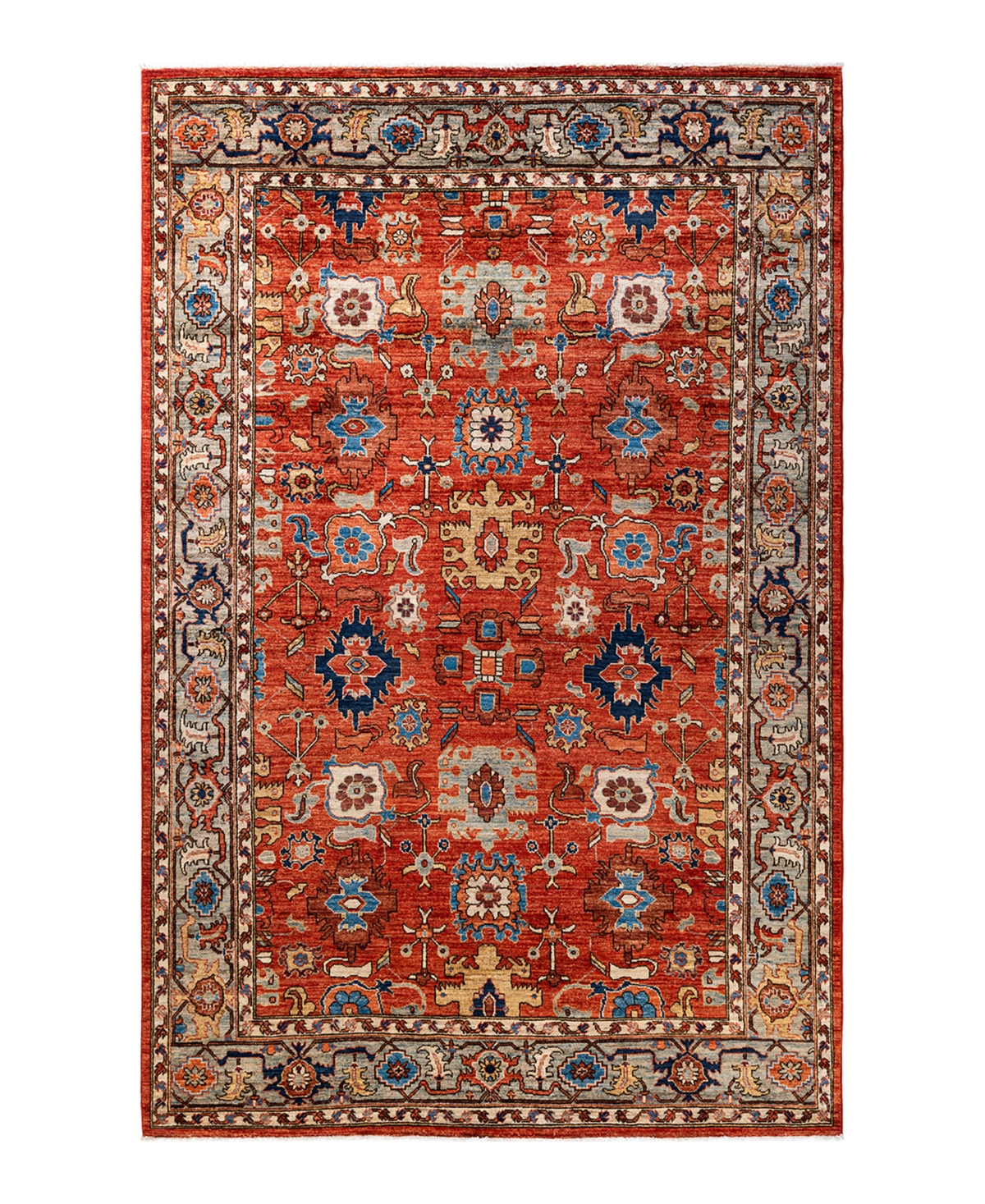 Click here for Adorn Hand Woven Rugs Serapi 61x95 Area Rug - Red prices