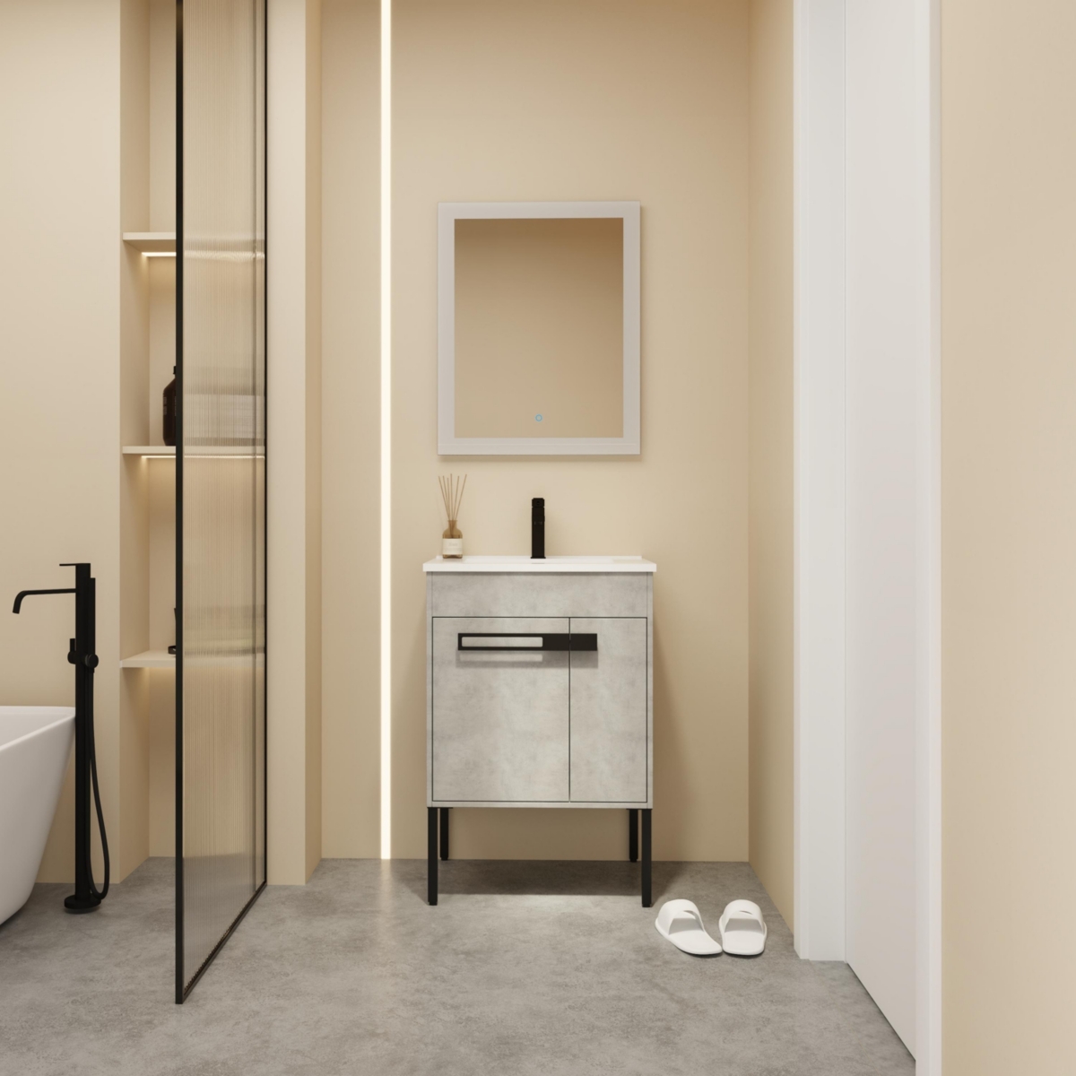 Click here for 24" Bathroom Vanity  Freestanding or Floating... prices