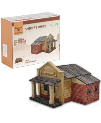 Wise Elk Mini Bricks Construction Set - Sheriff Office - Macy's