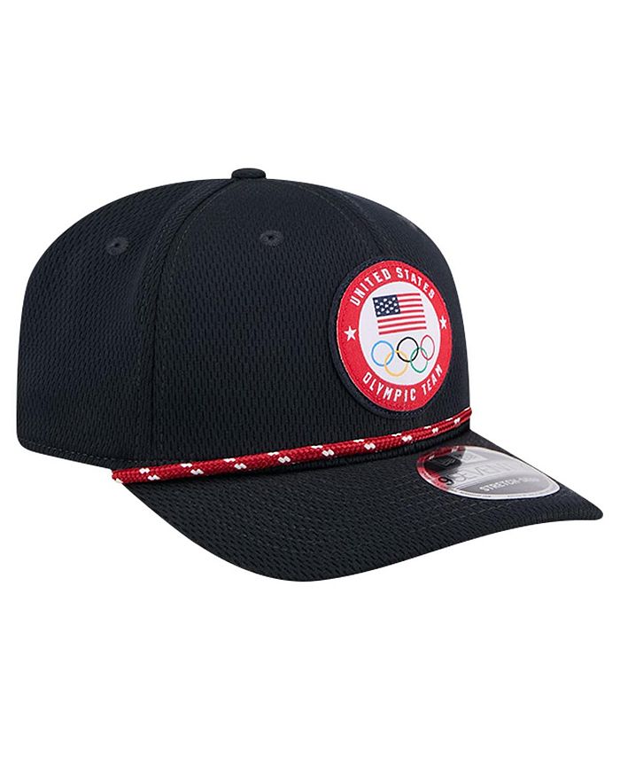 New Era Men's Navy Team USA Rope 9SEVENTY Stretch Snap Adjustable Hat - Macy's