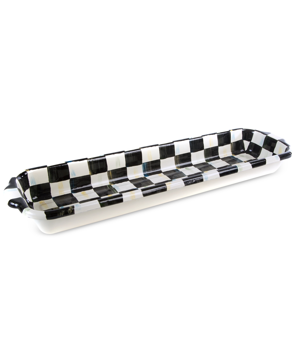 Click here for Mackenzie-Childs Courtly Check Baguette Dish prices