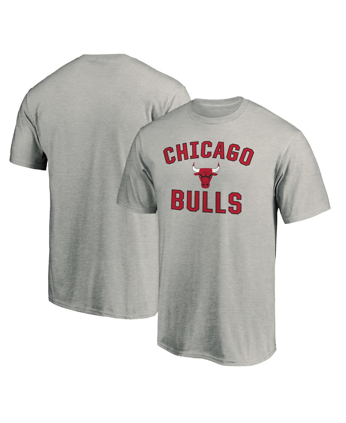 Click here for Fanatics Mens Heathered Gray Chicago Bulls Victory... prices