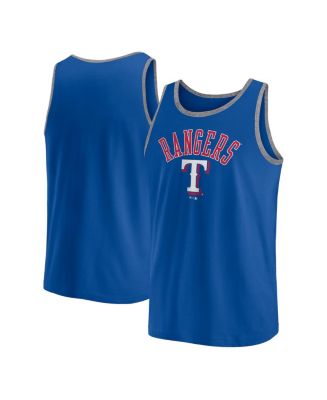 Fanatics Men's Royal Texas Rangers Bet Tank Top - Macy's