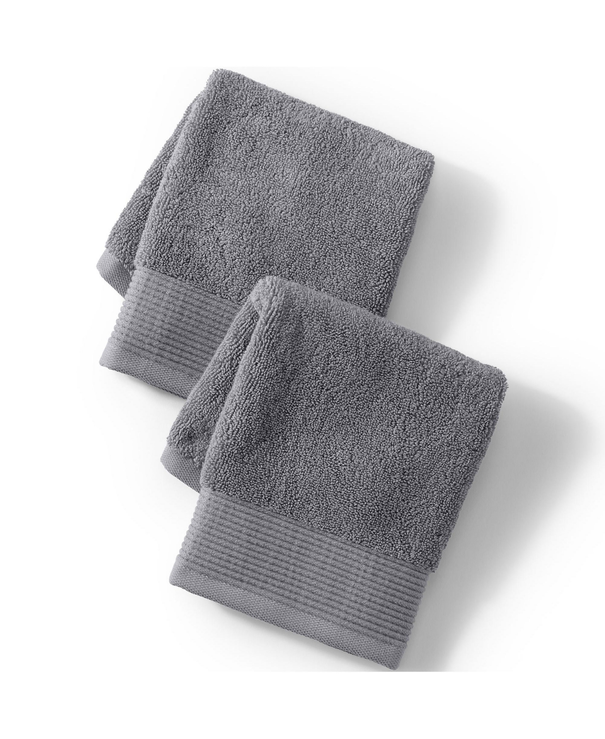 Click here for Lands End Turkish Luxe 2-Piece Washcloth Set - Ric... prices