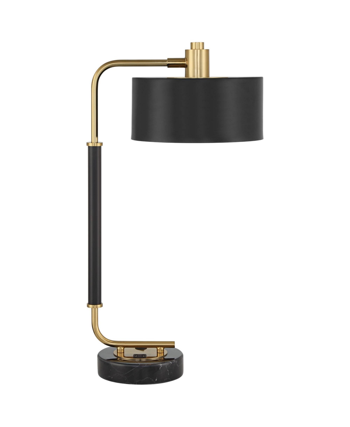 Click here for Myles Mid Century Modern Desk Lamp with Dual Usb C... prices