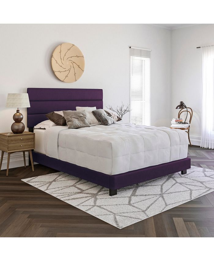 Boyd Sleep Napoli Upholstered Platform Bed Frame - Macy's