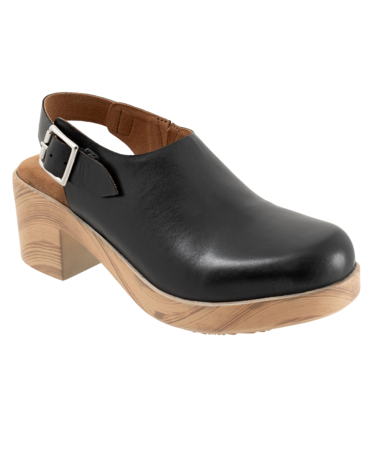 Click here for Softwalk Fairbanks Clog - Black prices