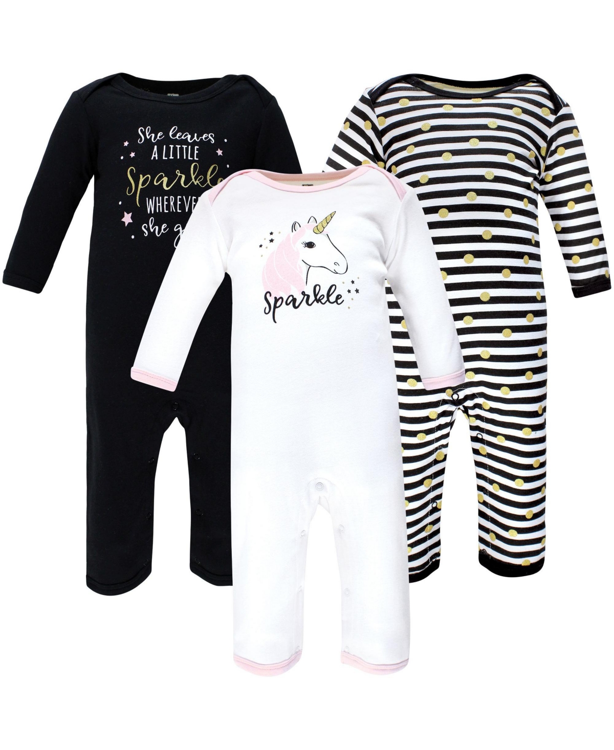 Click here for Hudson Baby Baby Girls Hudson Cotton One-Piece for... prices