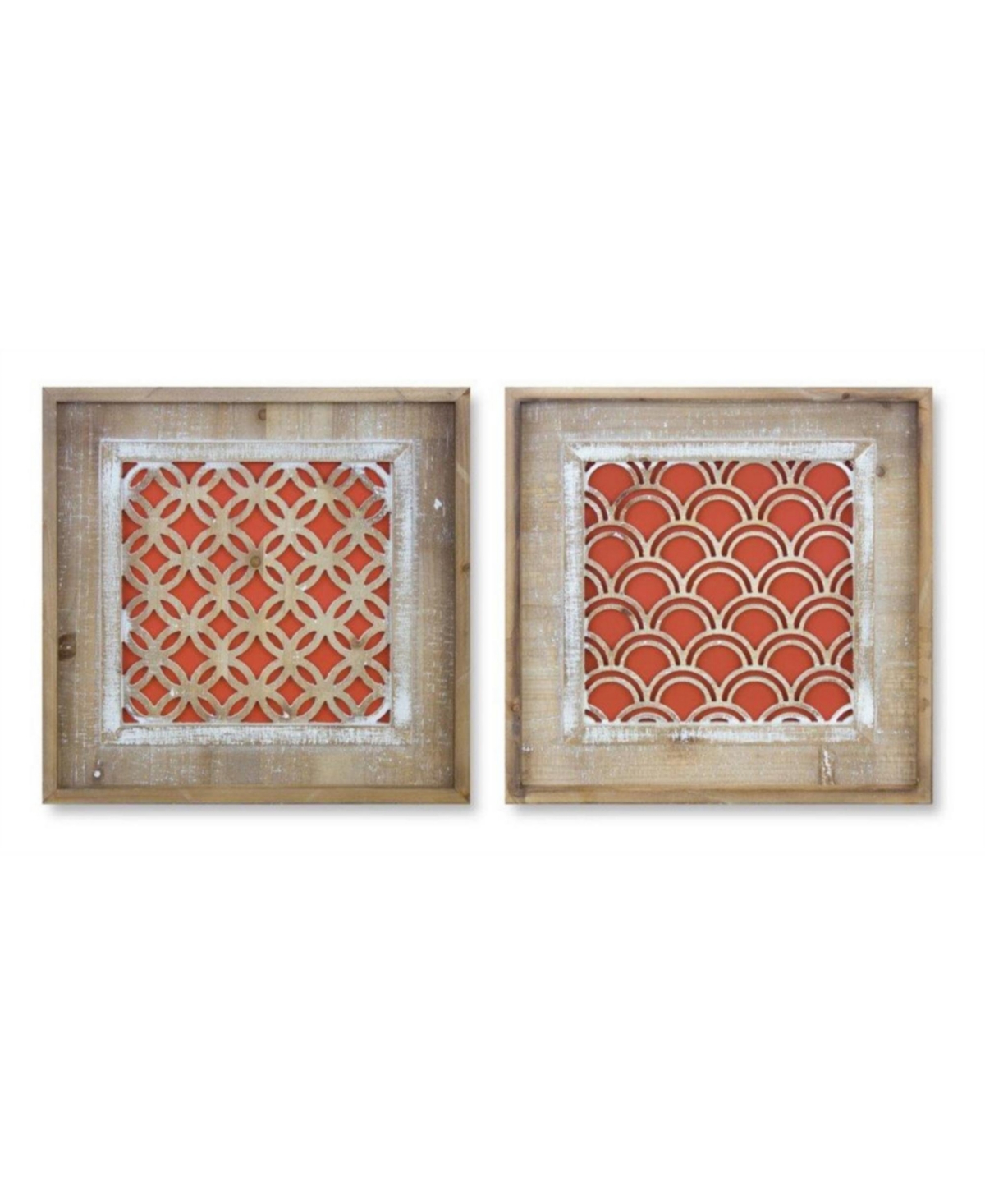 Click here for Slickblue Wood Framed Geometric Wall Art With Acce... prices