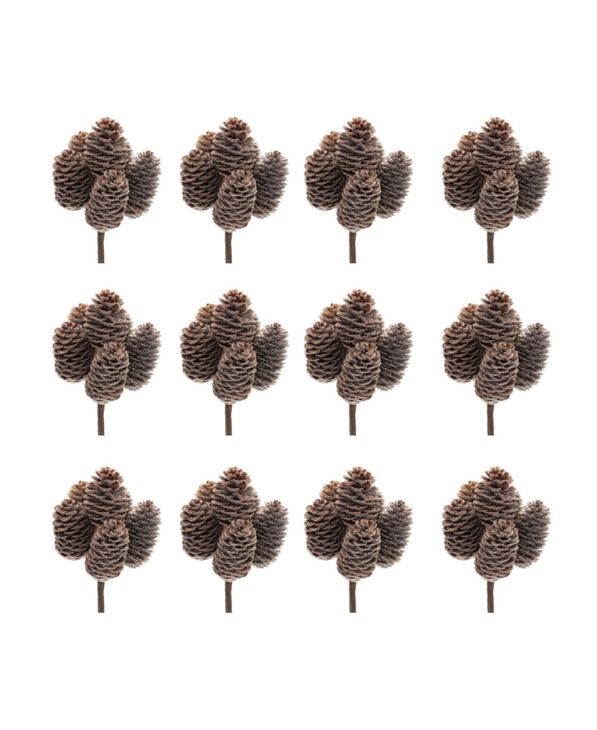 Click here for Set of 12 Pine Cone Bundles for Seasonal Decor - B... prices