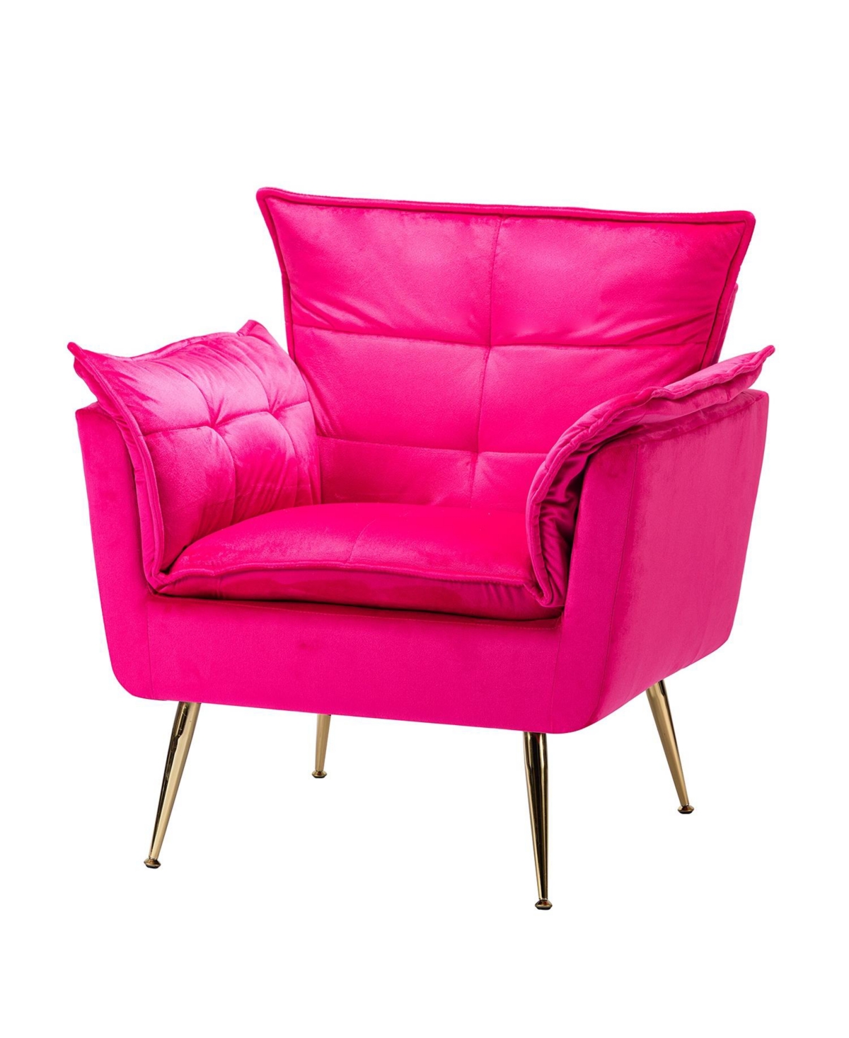 Click here for Velvet Accent Chair with Gold Legs for Living Room... prices