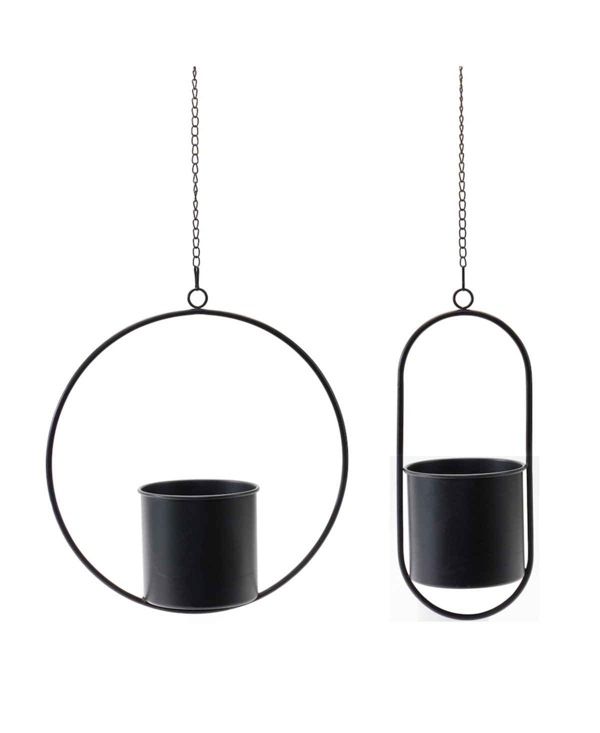 Click here for Slickblue Modern Hanging Planter With Frame (Set o... prices