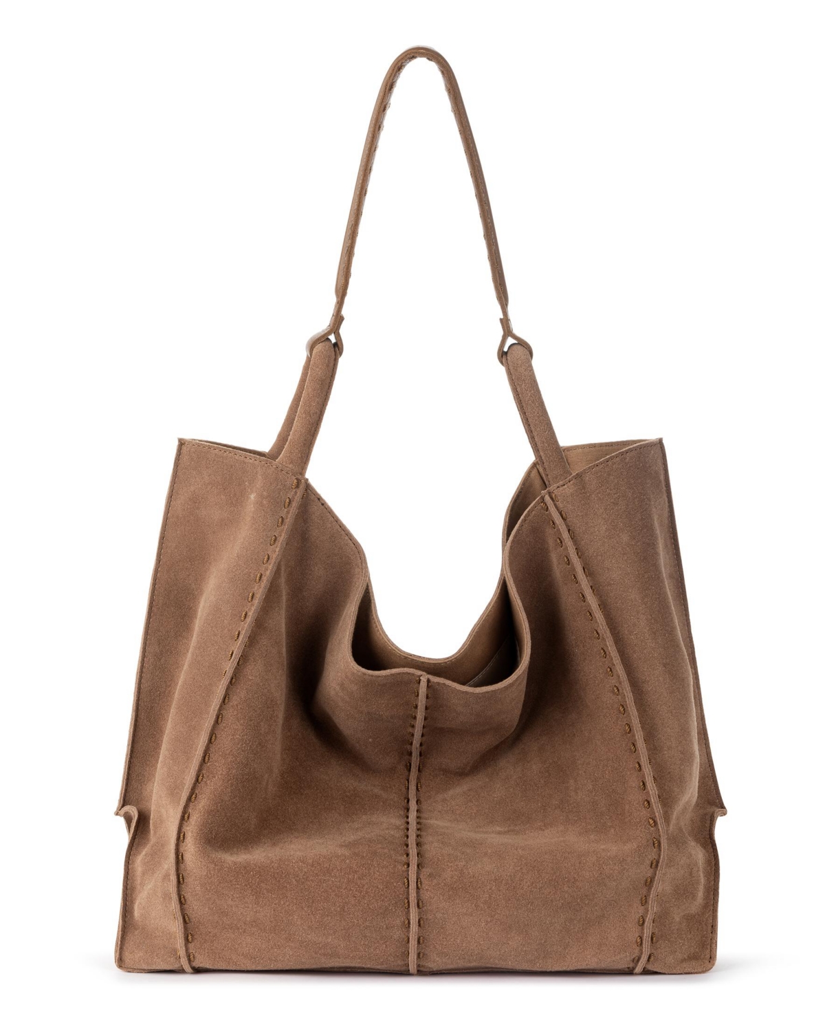 Click here for The Sak Womens Los Feliz Leather Tote Bag - Tobacc... prices